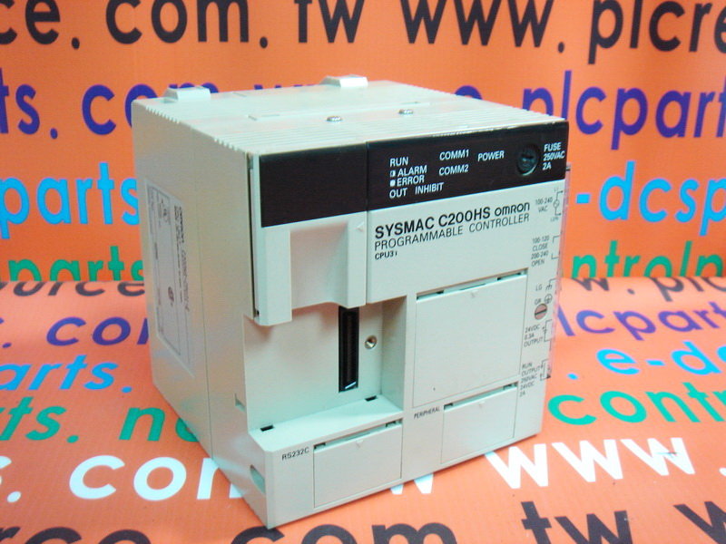 OMRON C200HS-CPU31-E - 裕益科技自動化設備可程式編碼器PLC分散式控制系統DCS